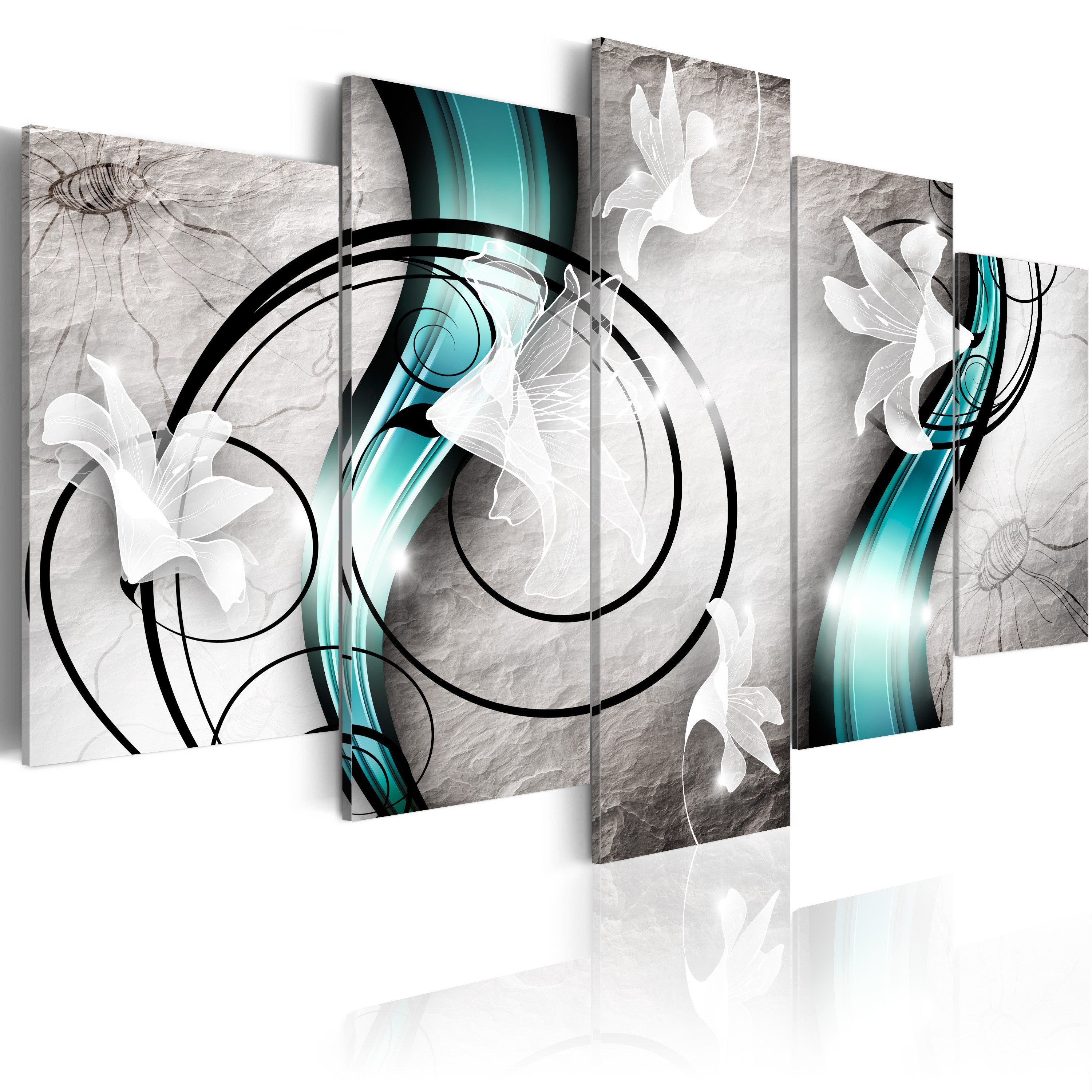 Tableau Refined dance - L 100 x H 50 cm | Leroy Merlin