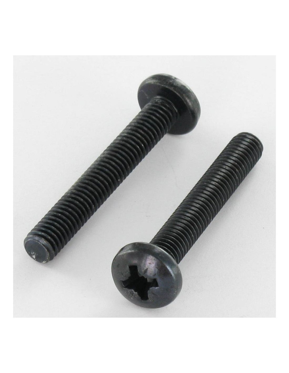 Vis métaux Tête cylindrique large TCL Pozi N°2 M5X25 Acier zingué noir-100 pièces | Leroy Merlin