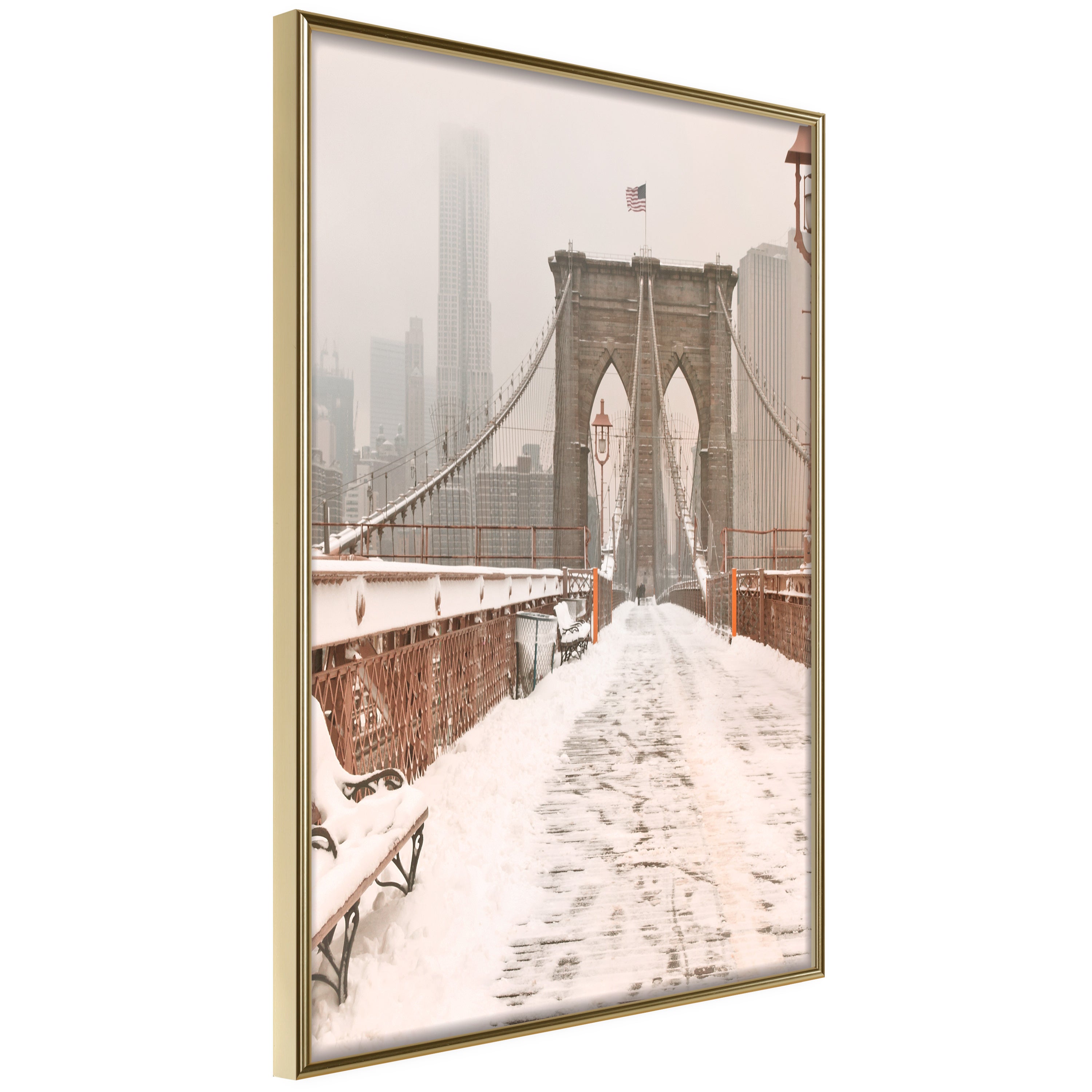 Poster et affiche - Winter in New York - 20x30 | Leroy Merlin