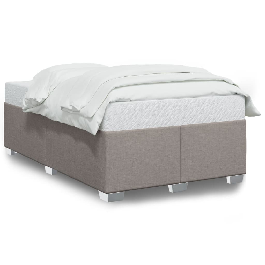 Lit Double | Lit Adulte | Cadre de lit Taupe 120x200 cm Tissu CFW99167 ...