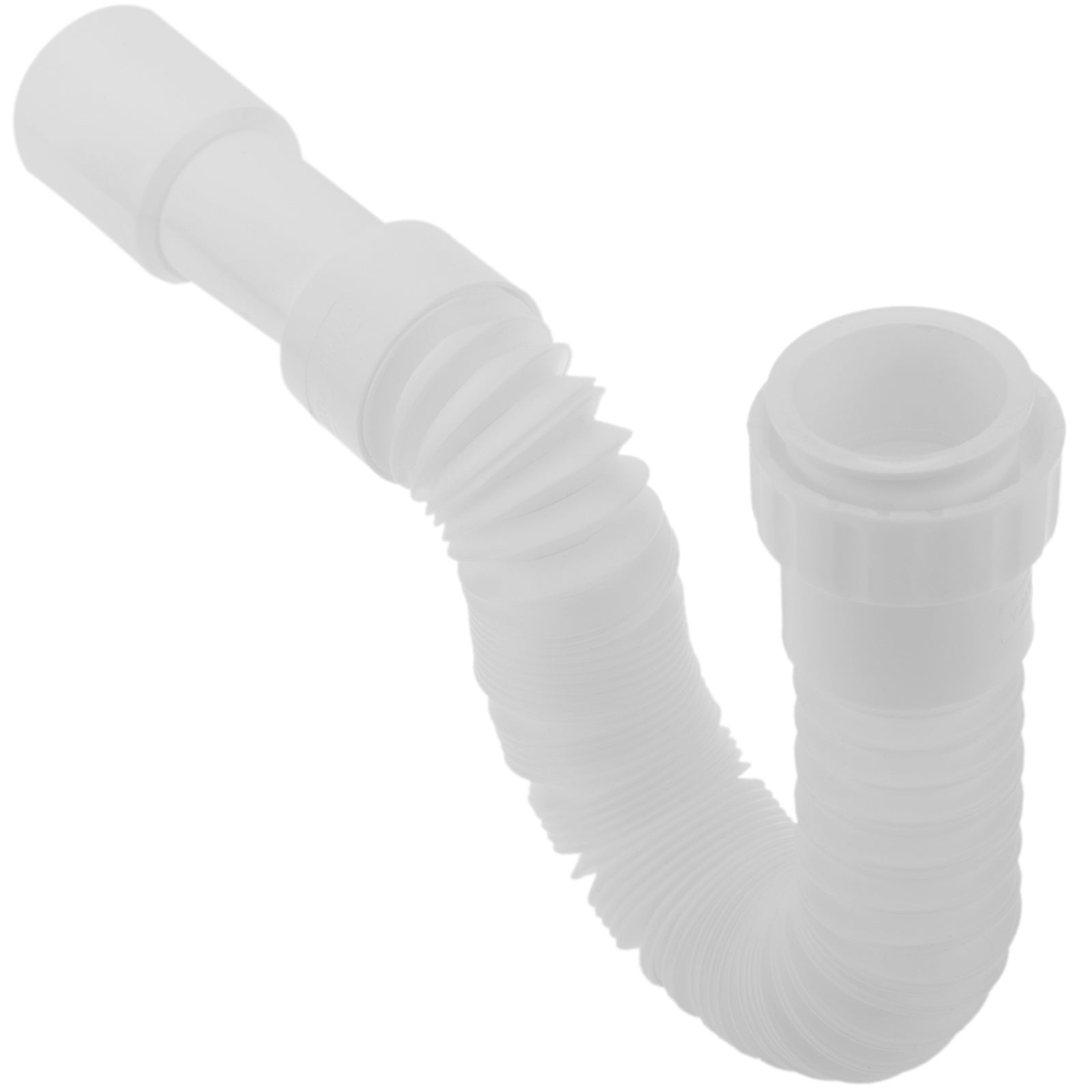 Siphon extensible en ABS blanc pour lavabo, bidet avec sortie réglable ...