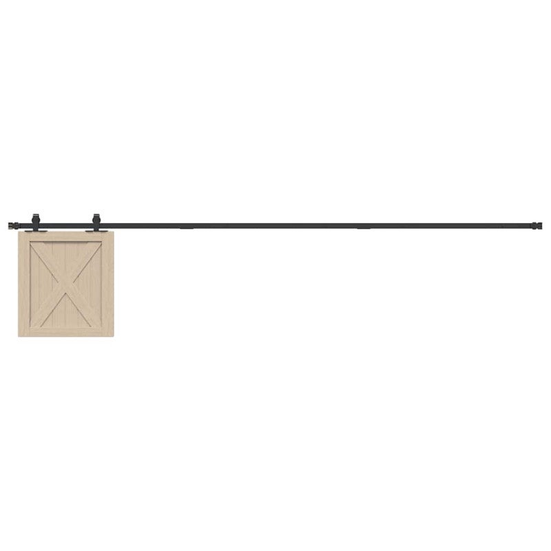 Kit de porte d armoire coulissante 244 cm acier au carbone | Leroy Merlin