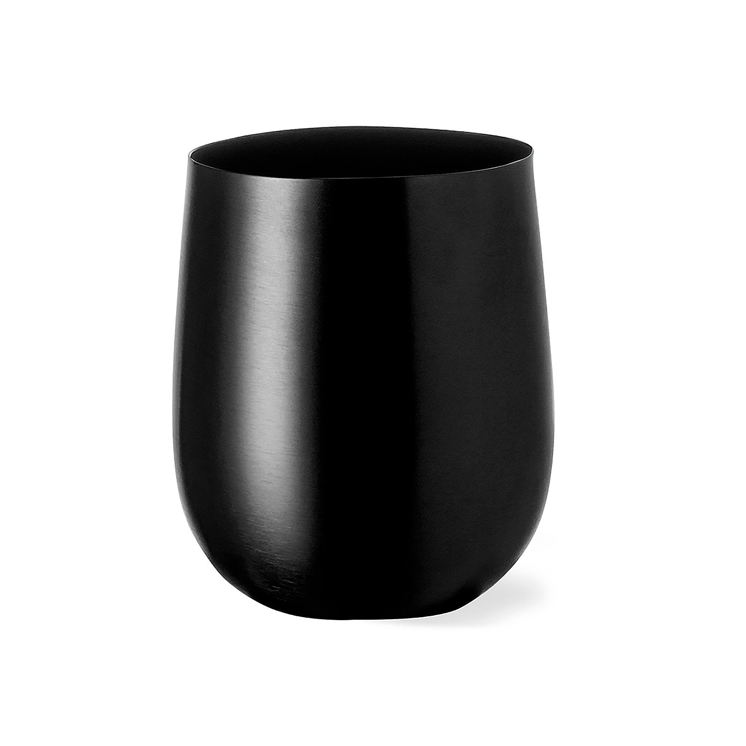 Vaso XL aluminio 480 ml 8,5x10x8,5 Cm. Color: Negro DAM | Leroy Merlin