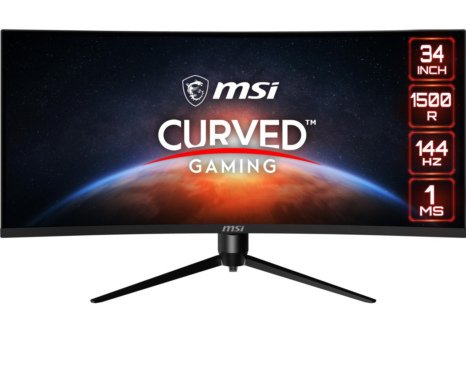 MSI Optix MAG342CQR écran plat de PC 86,4 cm (34") 3440 x 1440 pixels ...