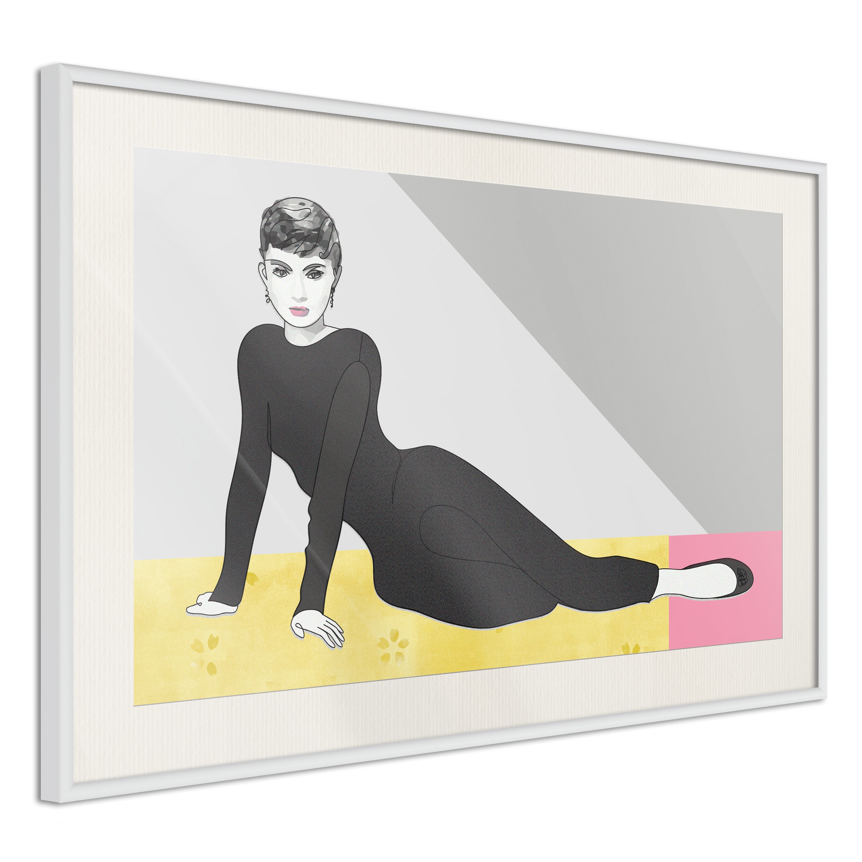 Poster et affiche - Elegant Audrey 45x30 cm | Leroy Merlin