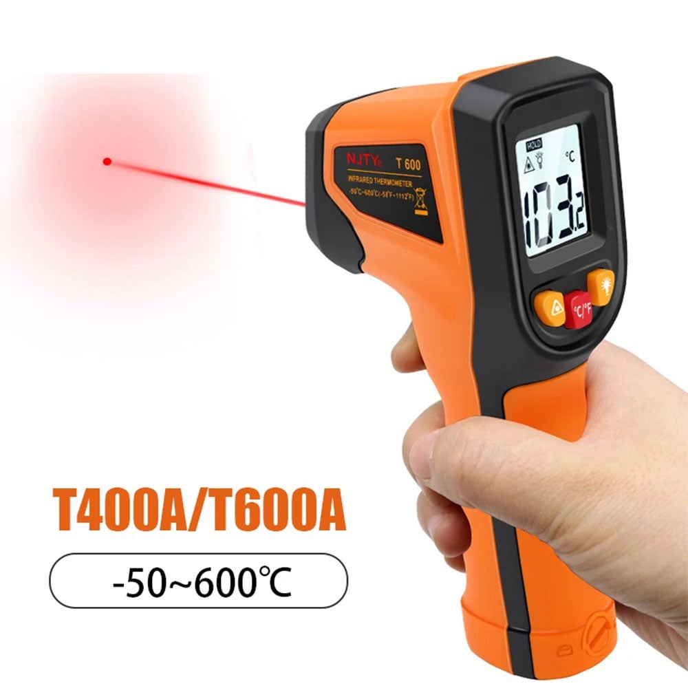 Termómetro infrarrojo digital Termómetro láser Pistola Termómetro sin ...