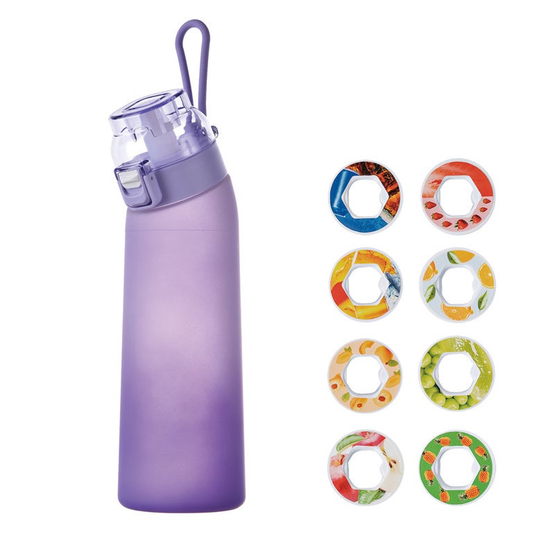Bouteille d'eau Air avec 8 capsules aromatisées aux fruits, sans BPA ...