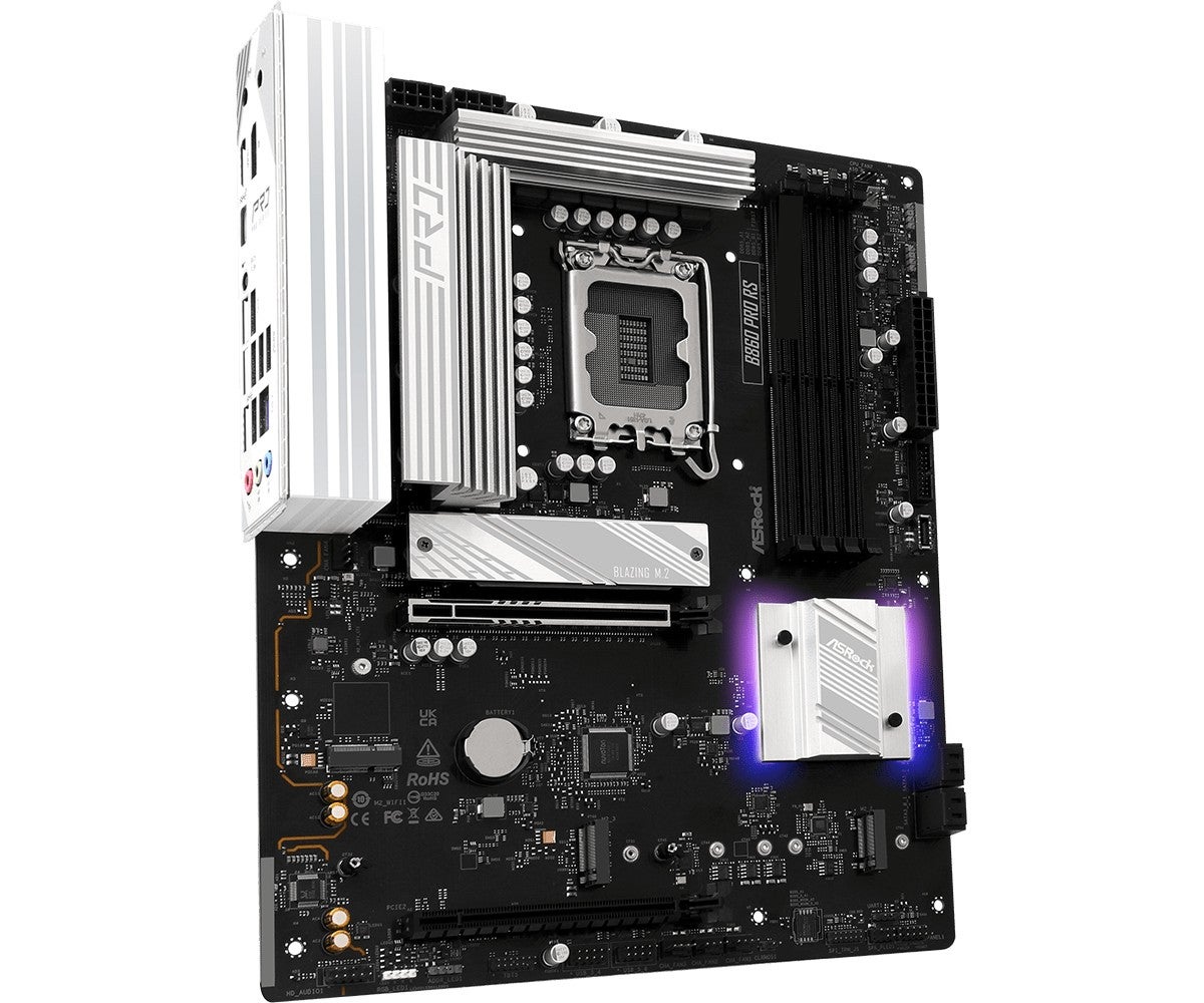 ASRock B860 Pro RS - Placa Base - ATX - LGA1851 - DDR5 - Audio HD (90 ...