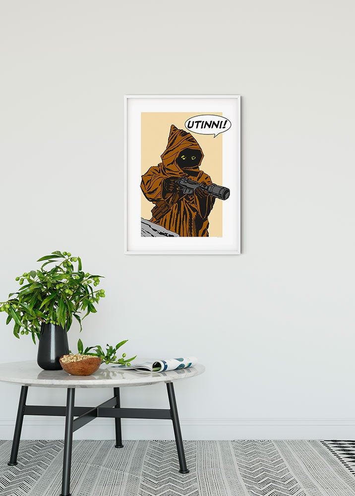 Poster d'art de Komar - Star Wars Classic Comic Quote Java - Taille: 30 ...