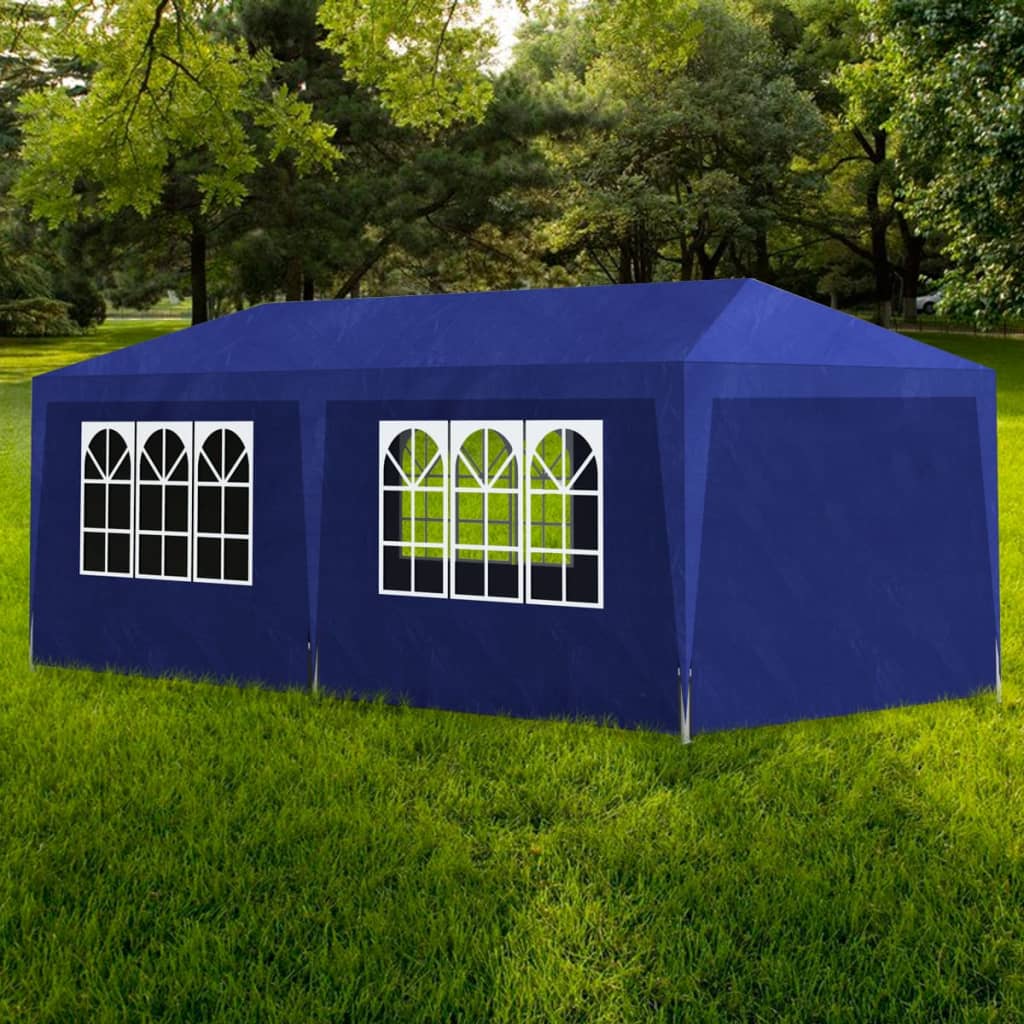Carpa para fiestas 3 x 6 m Azul | Leroy Merlin