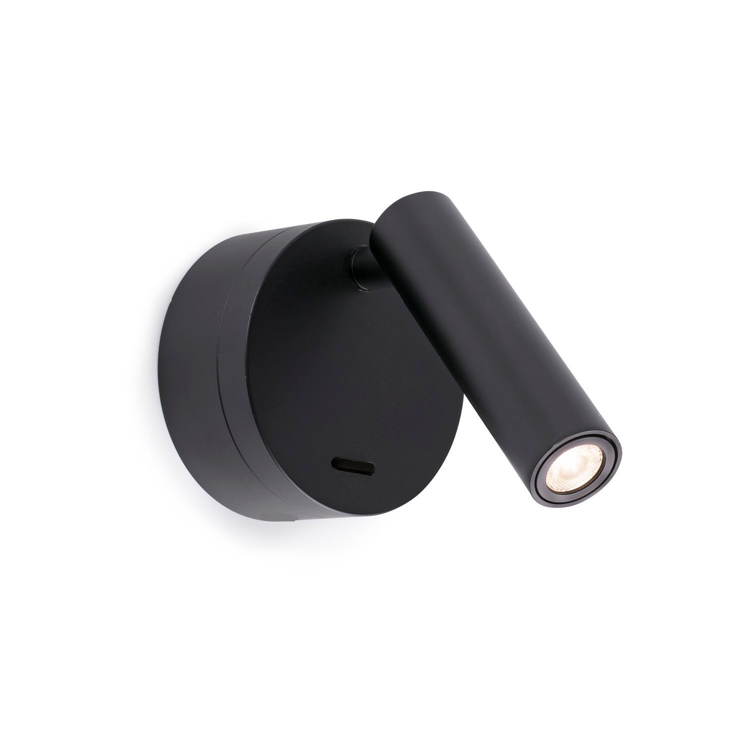 Faro Boc - Luz de Lectura Led Negra 3W 3000K | Leroy Merlin