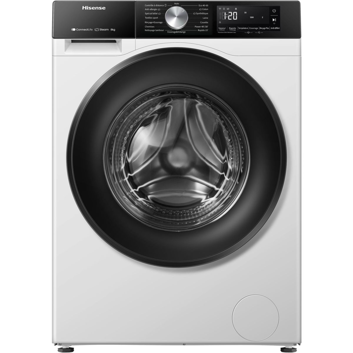 Lave linge hublot HISENSE WF3S8043BW3 | Leroy Merlin