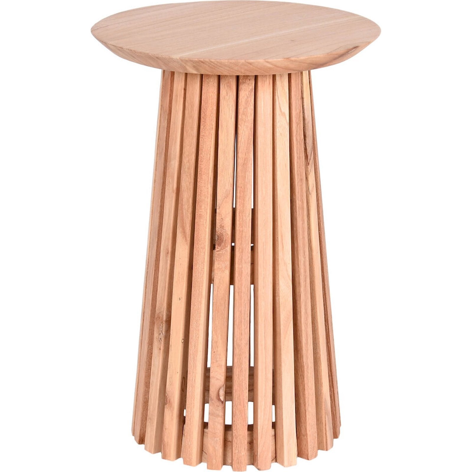 Table d'appoint bois naturel élégance contemporaine 40 x 40 x 60 cm ...