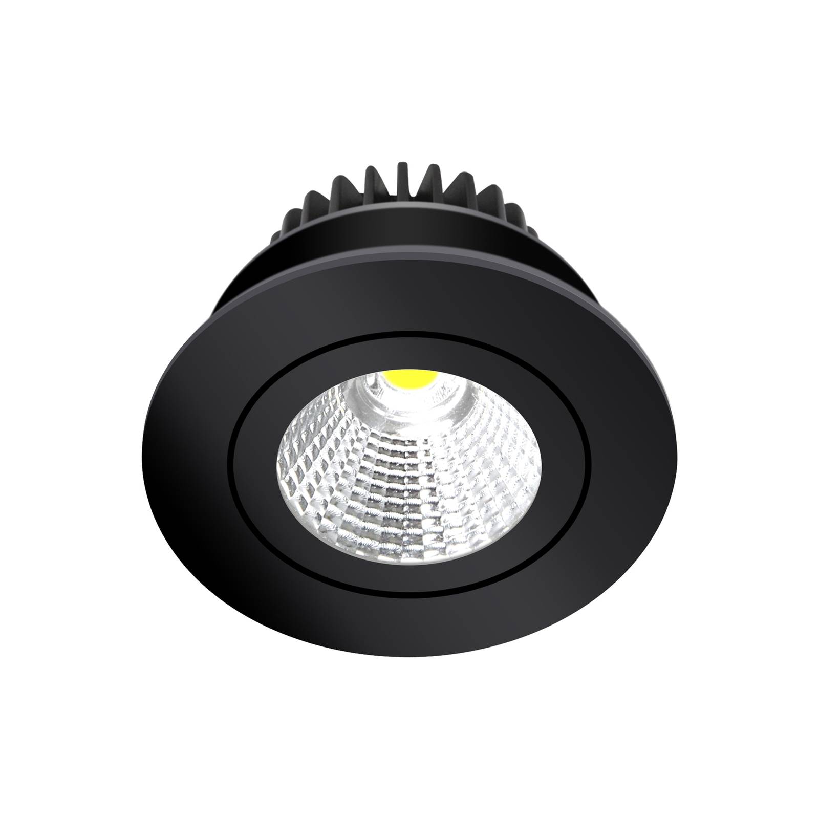 Arcchio downlight LED Jyra, noir, 2.700K, Projecteur, lampe encastrable ...
