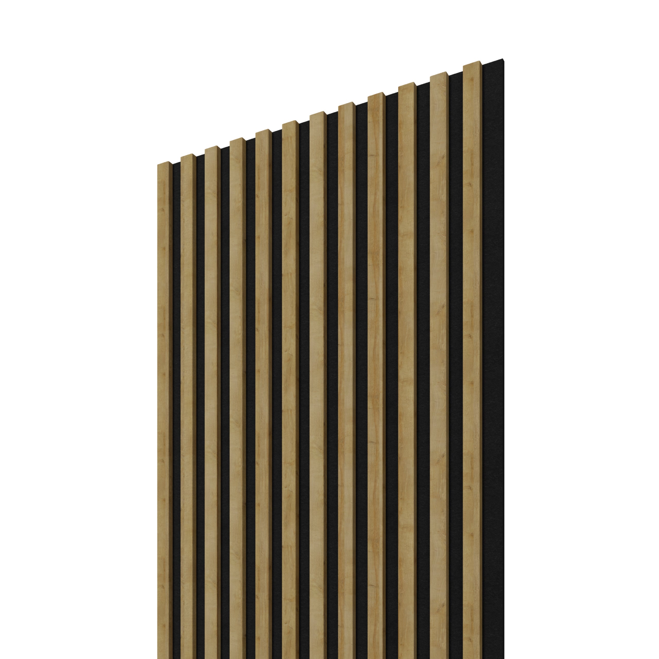 Panneau Tasseau Acoustique Effet Tasseau Bois En Feutre 1200mm X 605mm