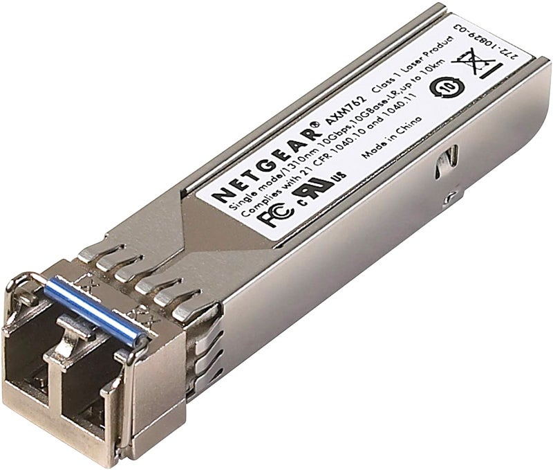 NETGEAR Module mini GBIC fibre SFP + 10 Gigabit Monomode AXM762 | Leroy ...