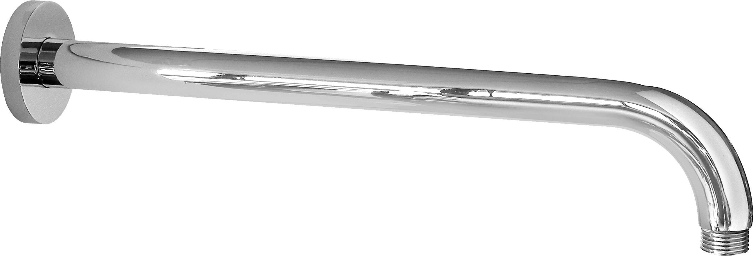 Bras de douche design rond moderne Tecom BRDRPS - 400 mm | Leroy Merlin