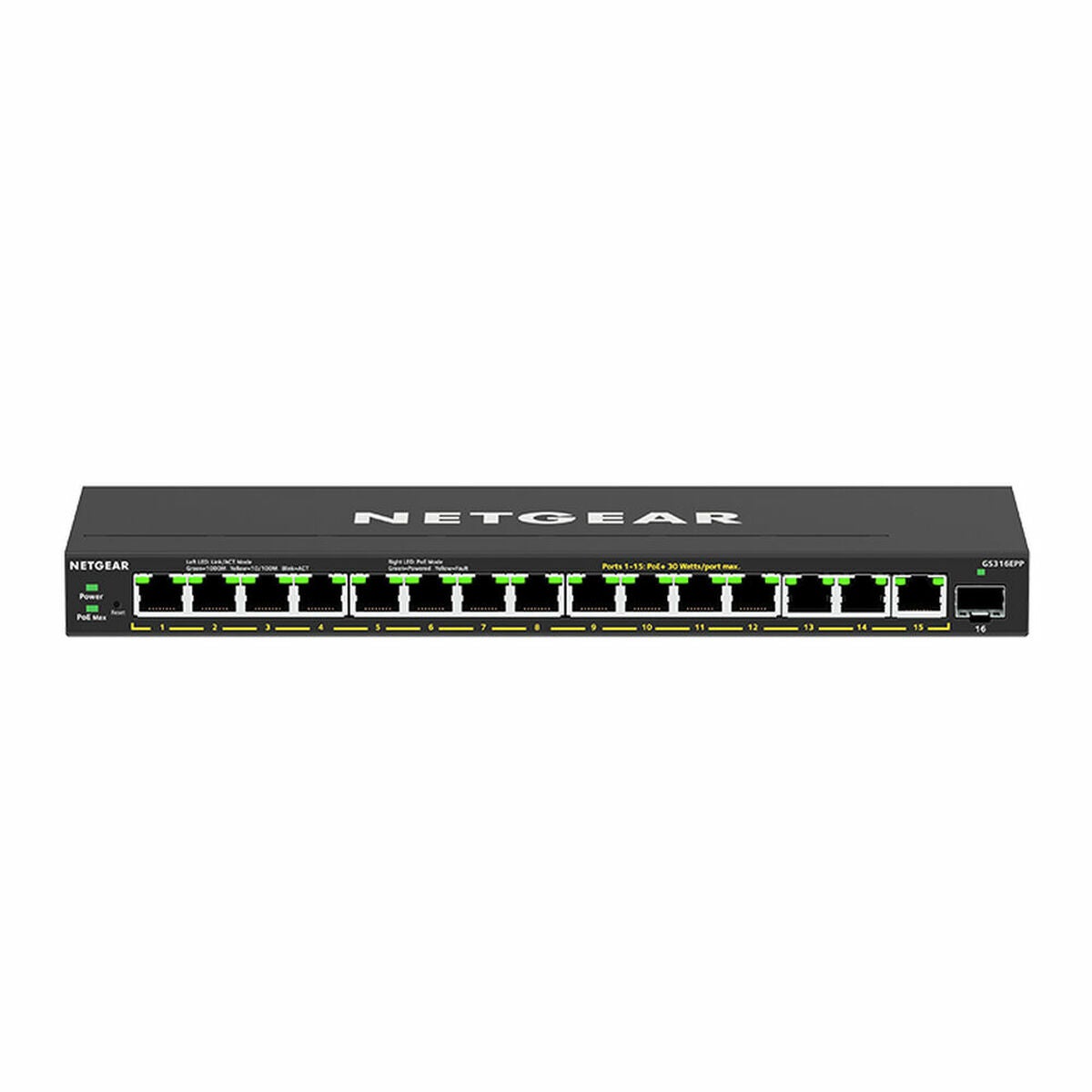 Switch Netgear GS316EPP-100PES | Leroy Merlin