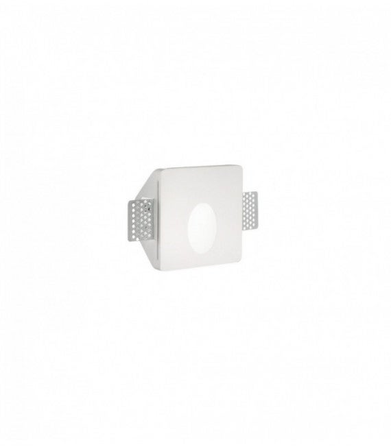 Ideal Lux WALKY-3 - Aplique empotrable de pared interior empotrable de yeso LED integrado 1 luz ...