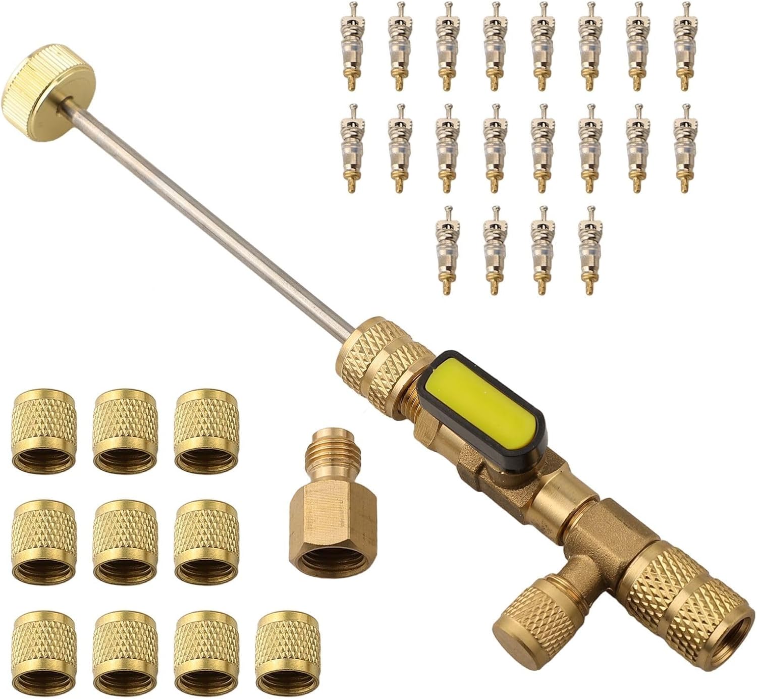 Kit d'outils d'installation de démontage de valve CVC avec 20 noyaux et ...