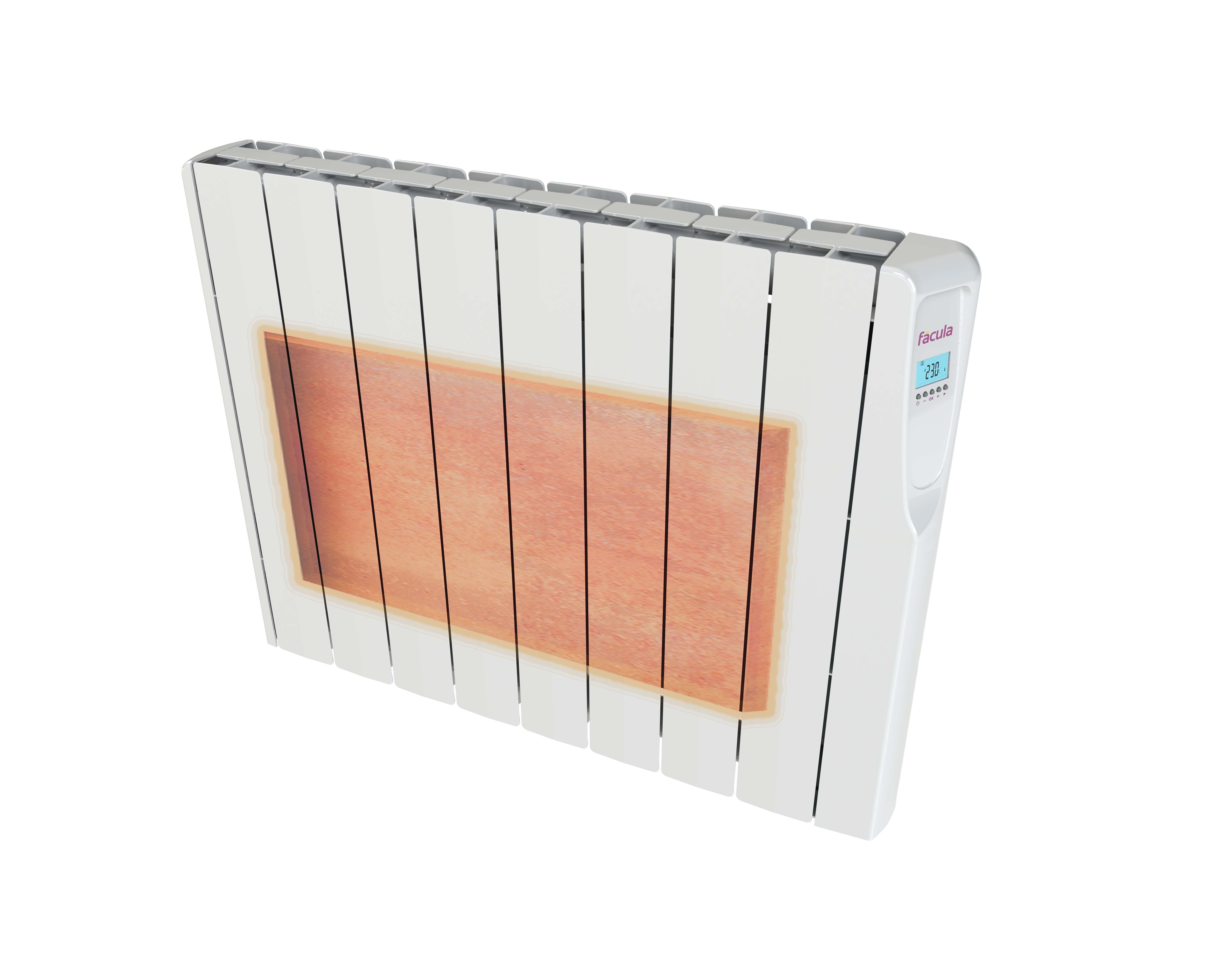 Fácula - Emisor Cerámico Serie Volcano 1500w |Alta inercia térmica ...