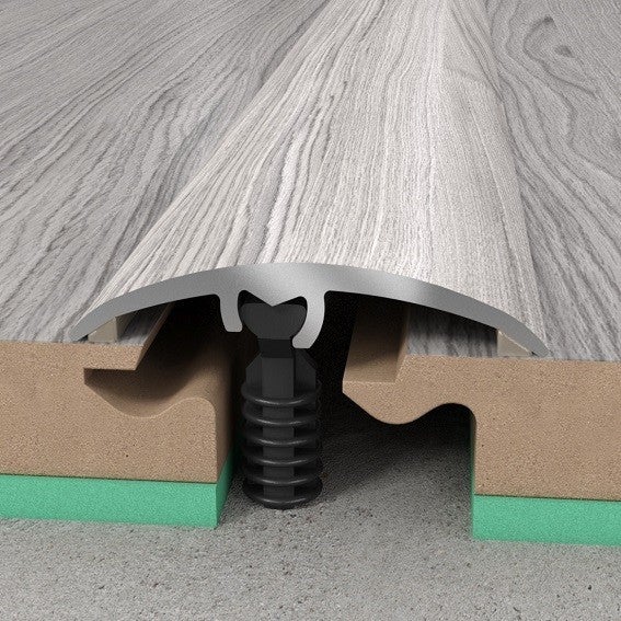 PROVISTON Profilé de compensation 30 x 1860 mm en alu 3 en 1 Profilé de ...