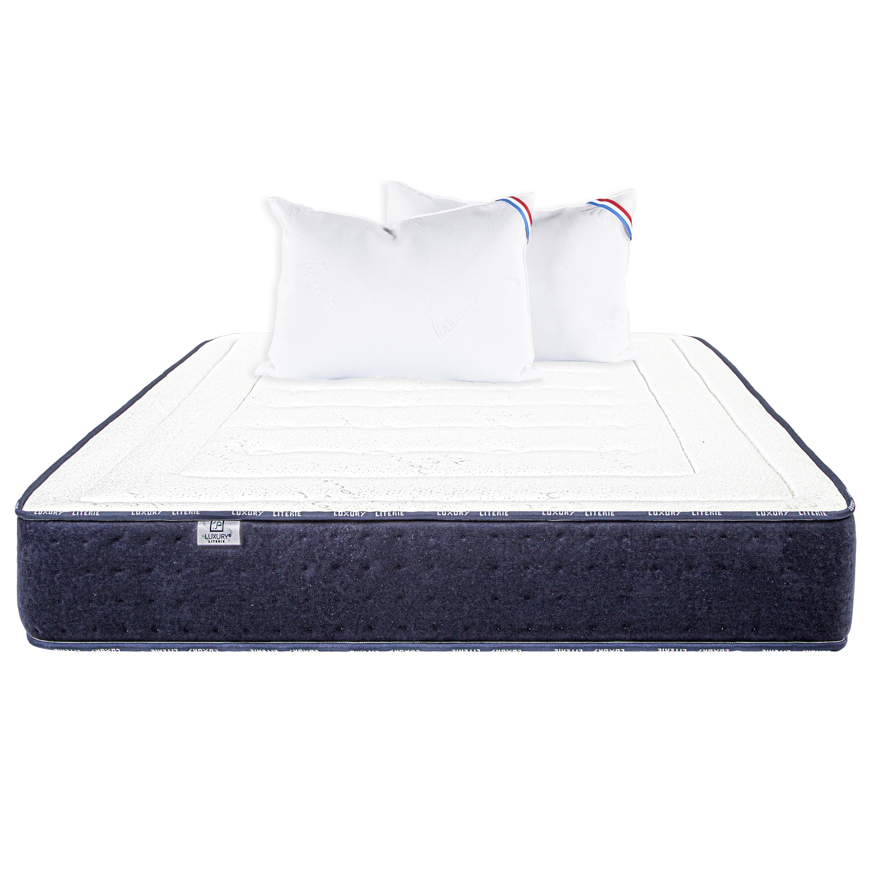 Matelas 140x190 cm, Nuage, 24 cm, mousse mémoire de forme, mi-ferme ...
