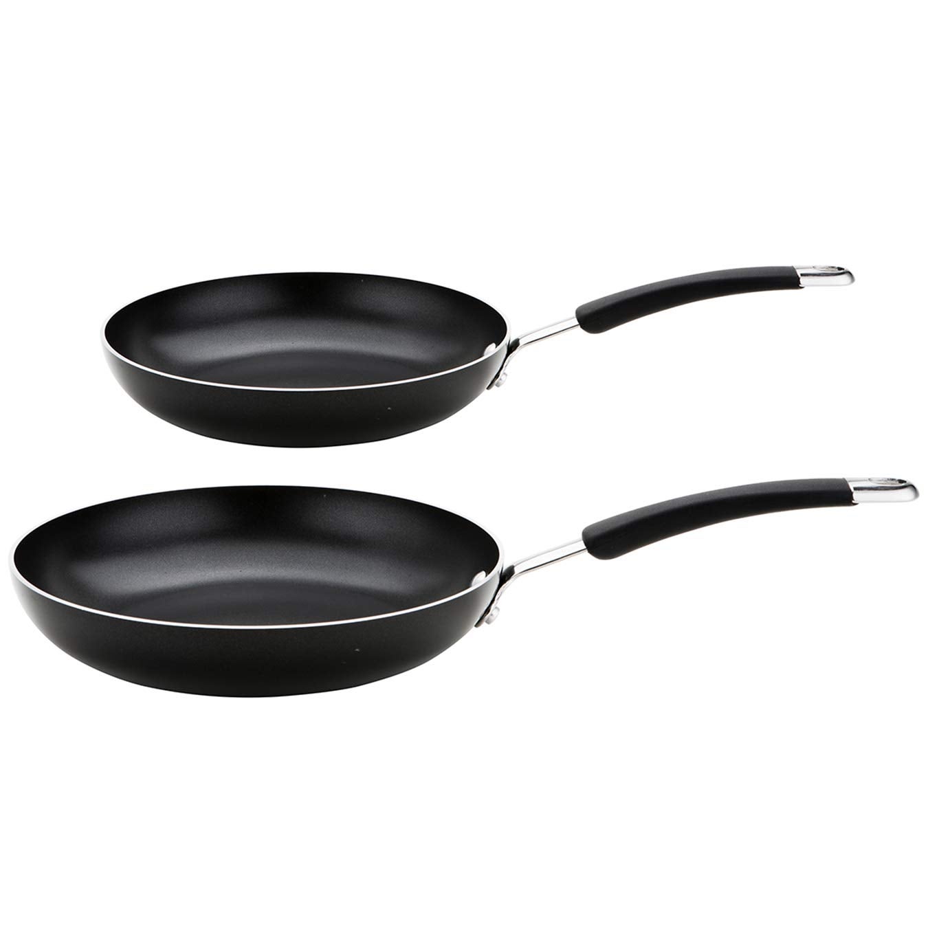 Meyer Set di 2 padelle antiaderenti, adatte come padelle per piano ...