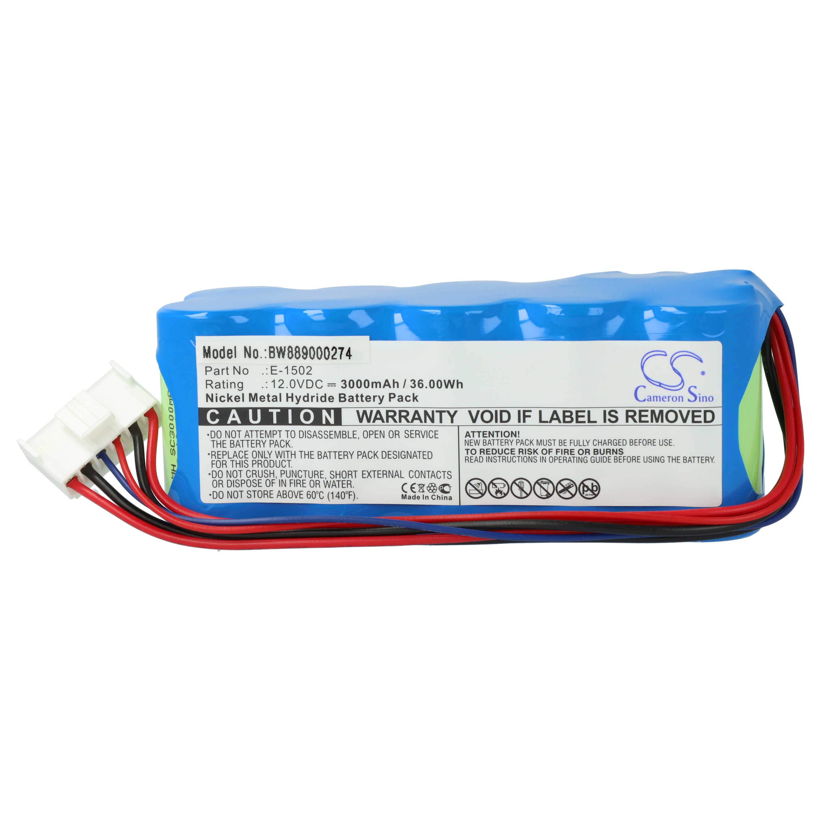 Vhbw Batterie remplacement pour Biwater E-1502 pour appareil médical ...