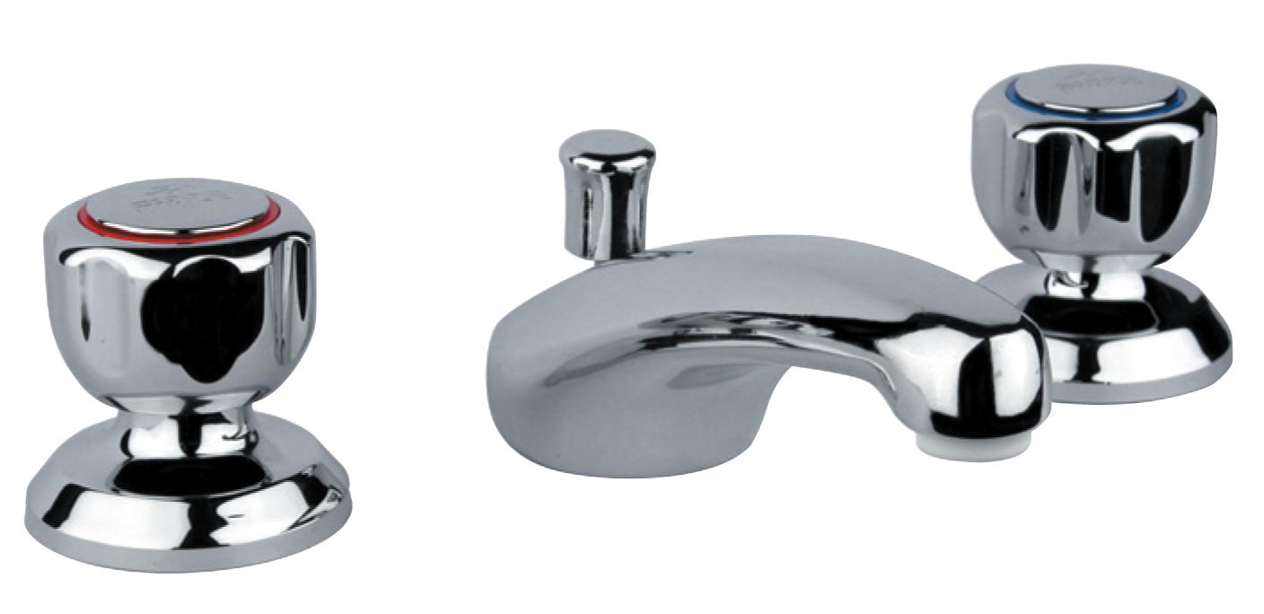 Rubinetto per lavabo con manopole | Leroy Merlin