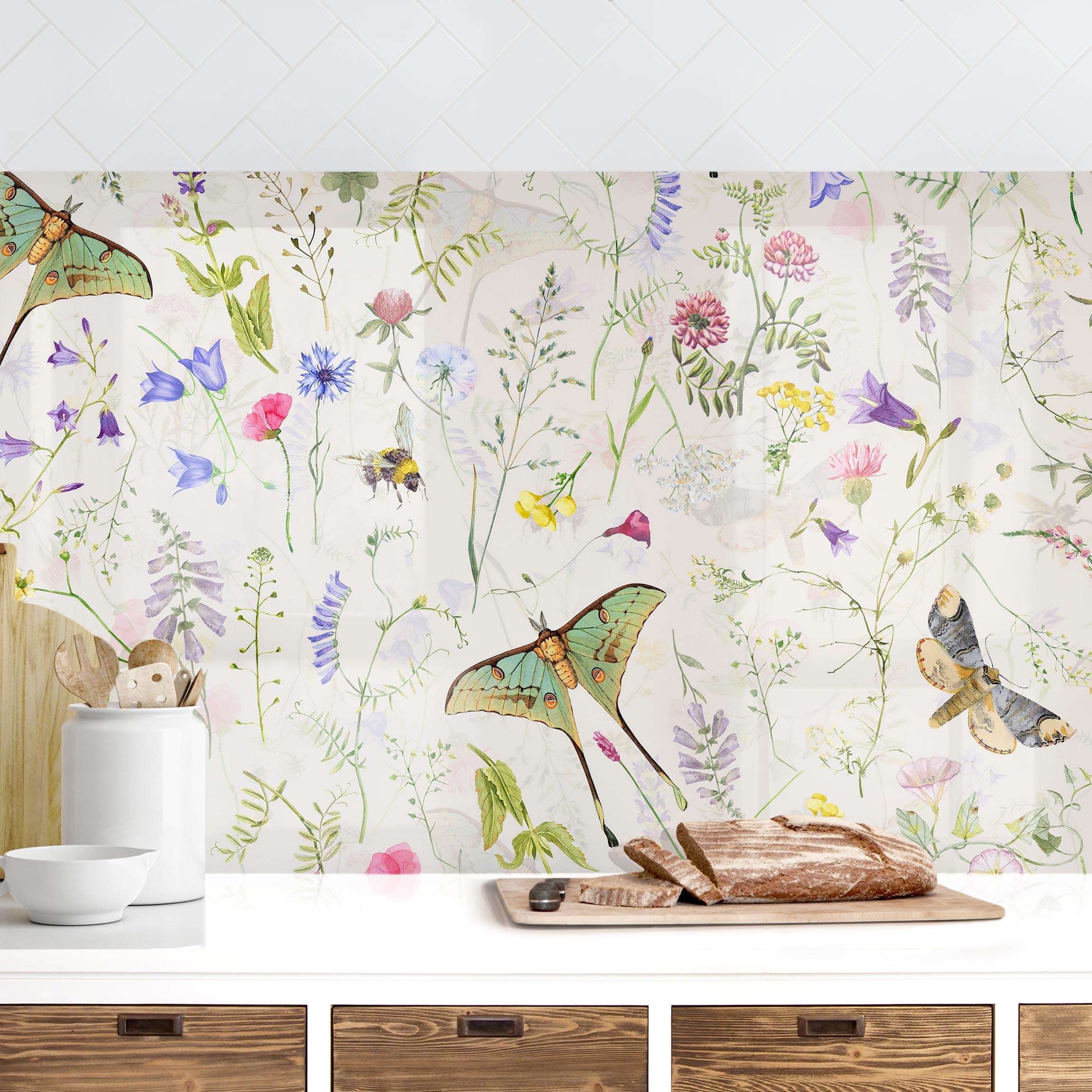 Crédence cuisine moderne crédence adhésive imperméable et résistant à l ...