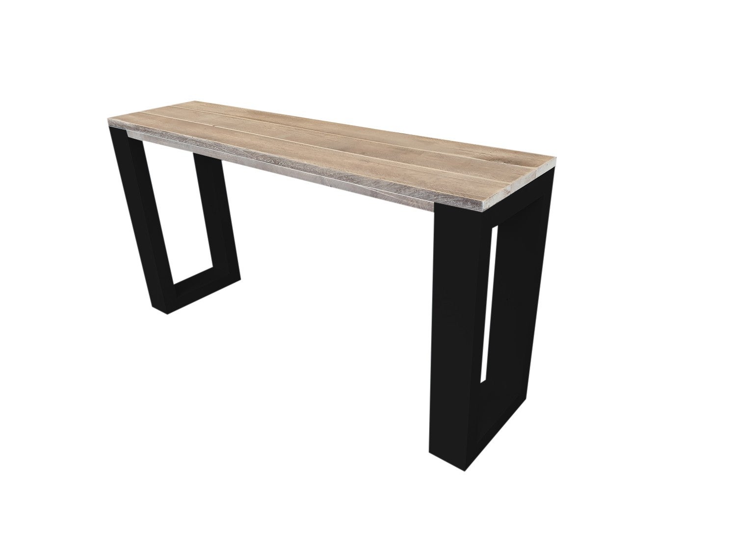 Wood4you - Nueva Orleans - Mesa de apoyo simple 130x38x78cm - madera ...