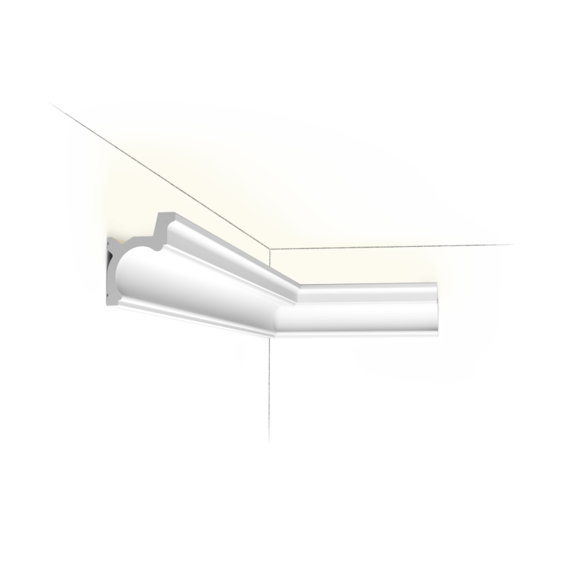 Corniche élégante et classique C328 L200 x H9 x l6,8 cm | Leroy Merlin