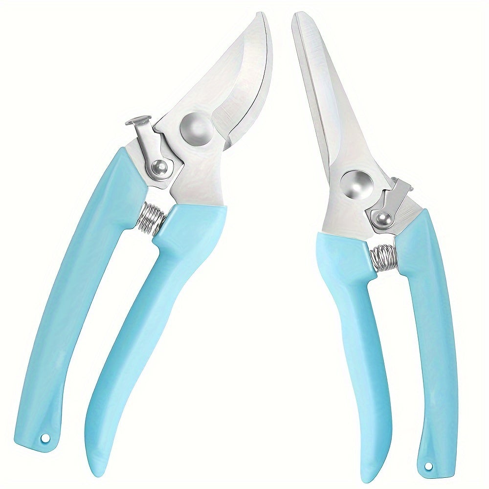 Juego de tijeras ergonómicas de poda de jardín de 2 piezas-afiladas, de ...