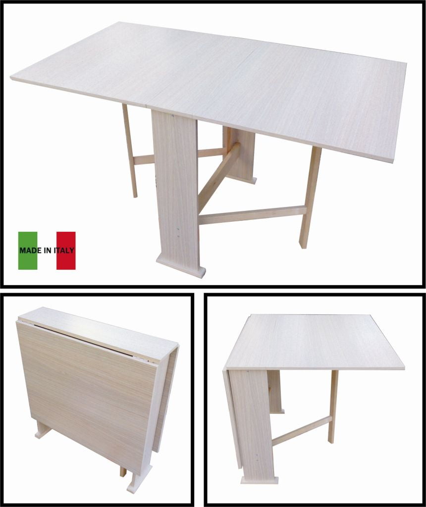 Table pliante blanche Susanna 75x145 cm | Leroy Merlin