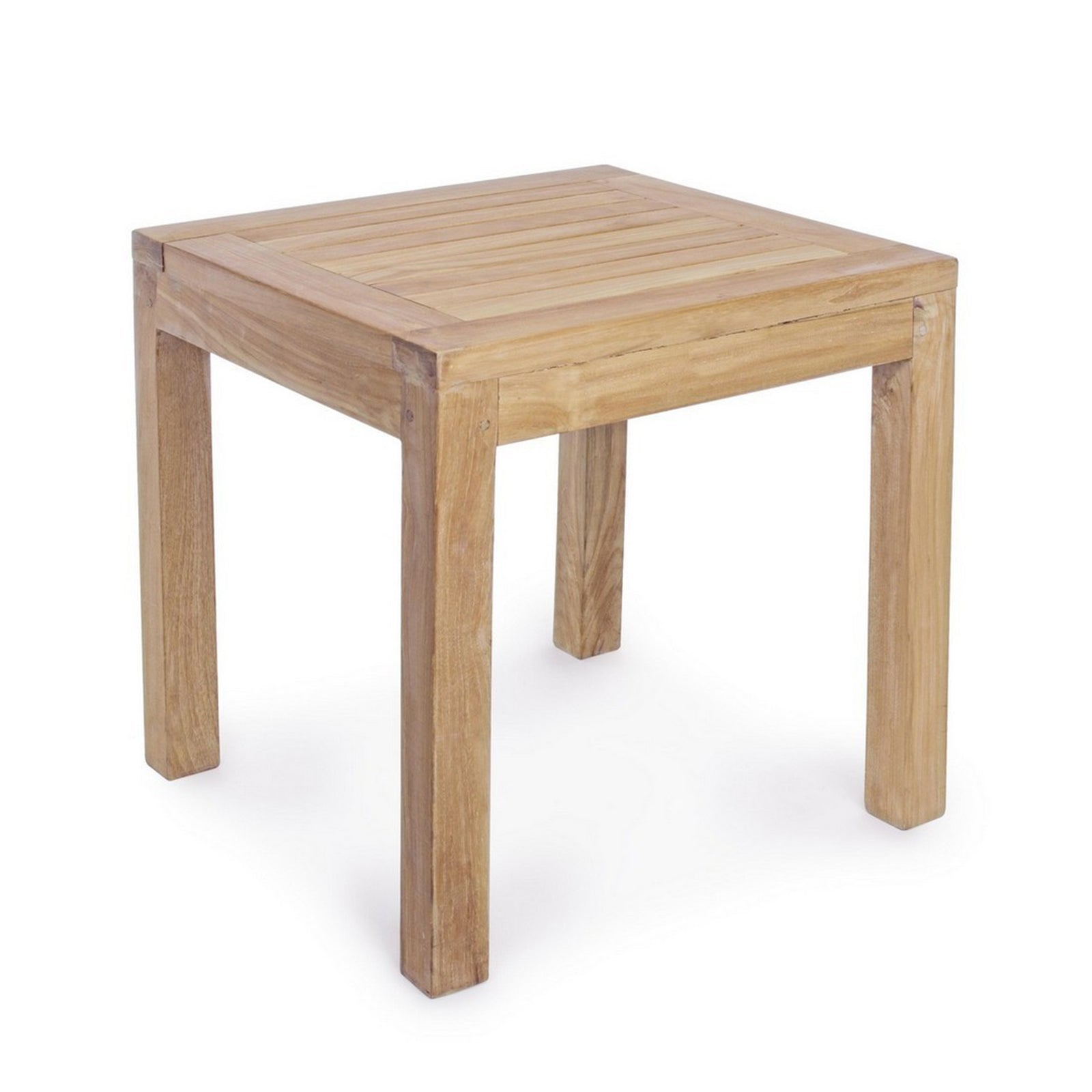 Table basse carrée en teck 50X50 | Leroy Merlin