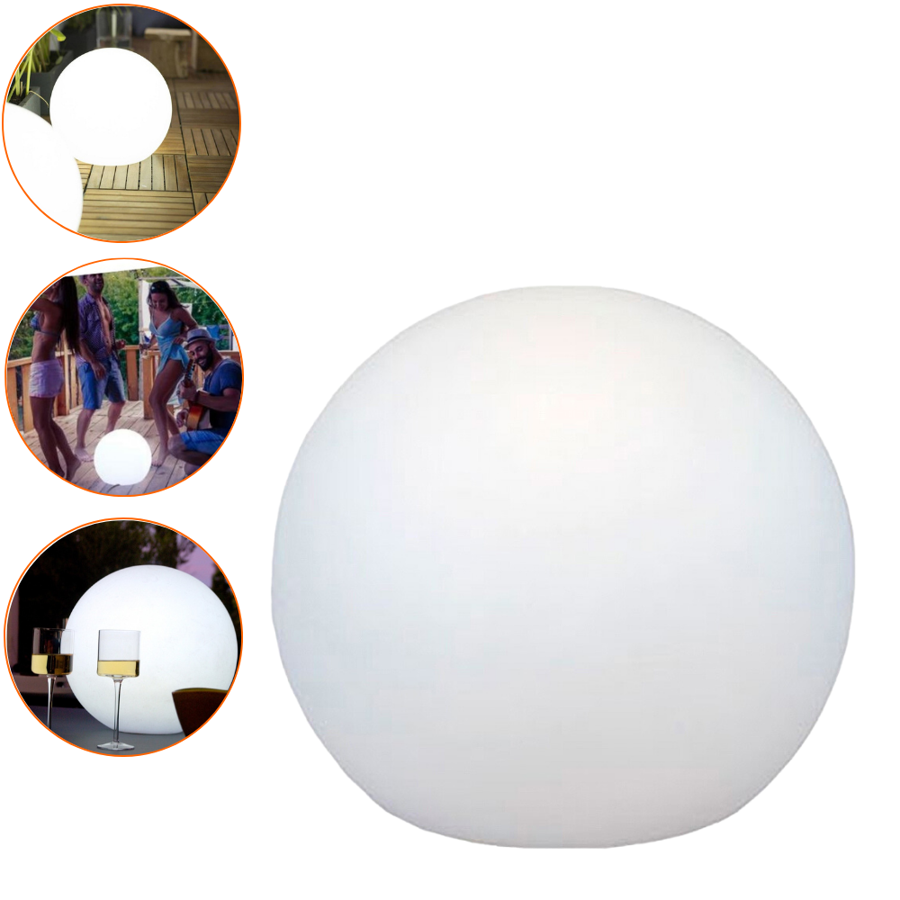Luz LED para Jardín Esfera Luz LED Exterior para Suelo IP 65 cm 50x44 ...