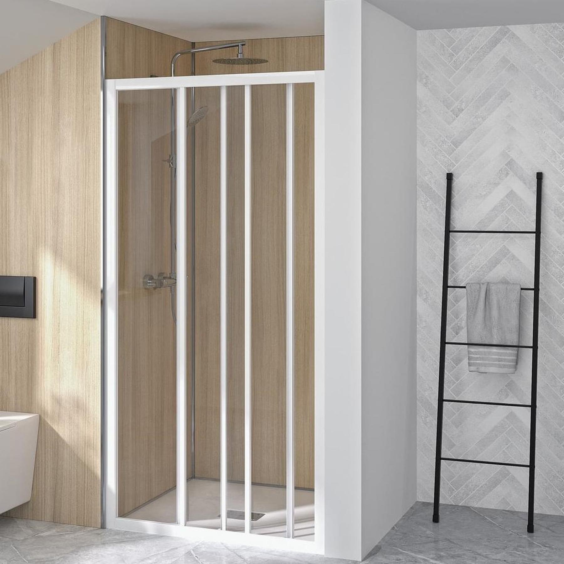 Parete doccia 2 persiane scorrevoli e 1 fisso SUPRA larghezza 140 cm ...