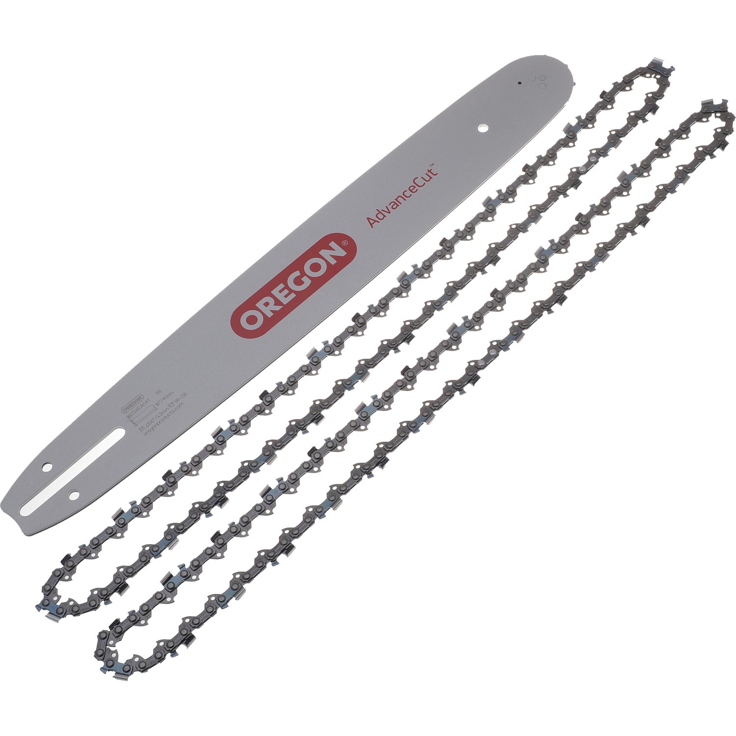 Combo Oregon Pro guide 40cm 160sxea041 + 2 chaines 91PX056E | Leroy Merlin
