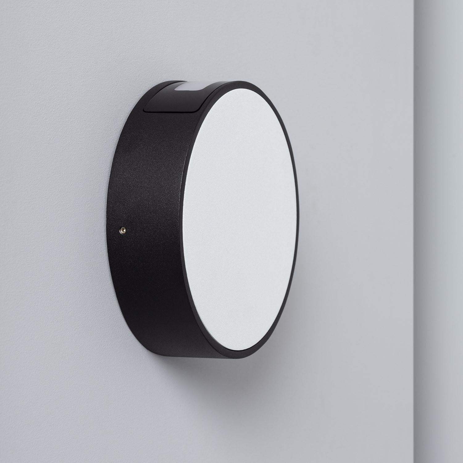 Ledkia Aplique de Pared Exterior LED 6W Aluminio Crono Blanco 3000K ...