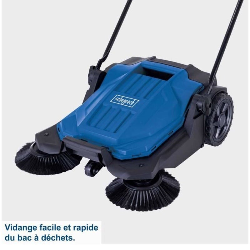Barrendero S800 - Ancho de Barrido de 650 mm - Caja de Barrido de 20 L ...