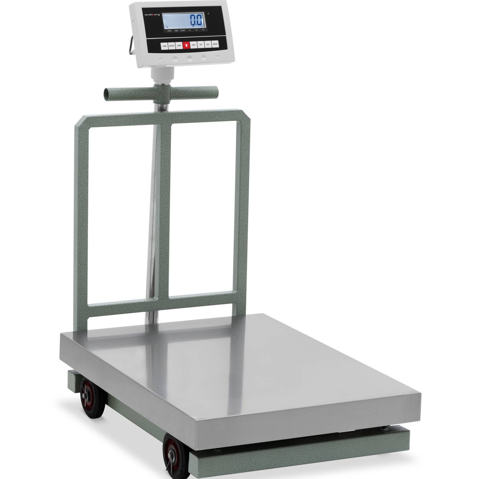 Báscula de plataforma - 1000 kg / 0,2 kg - 60 x 80 cm - con ruedas - kg ...