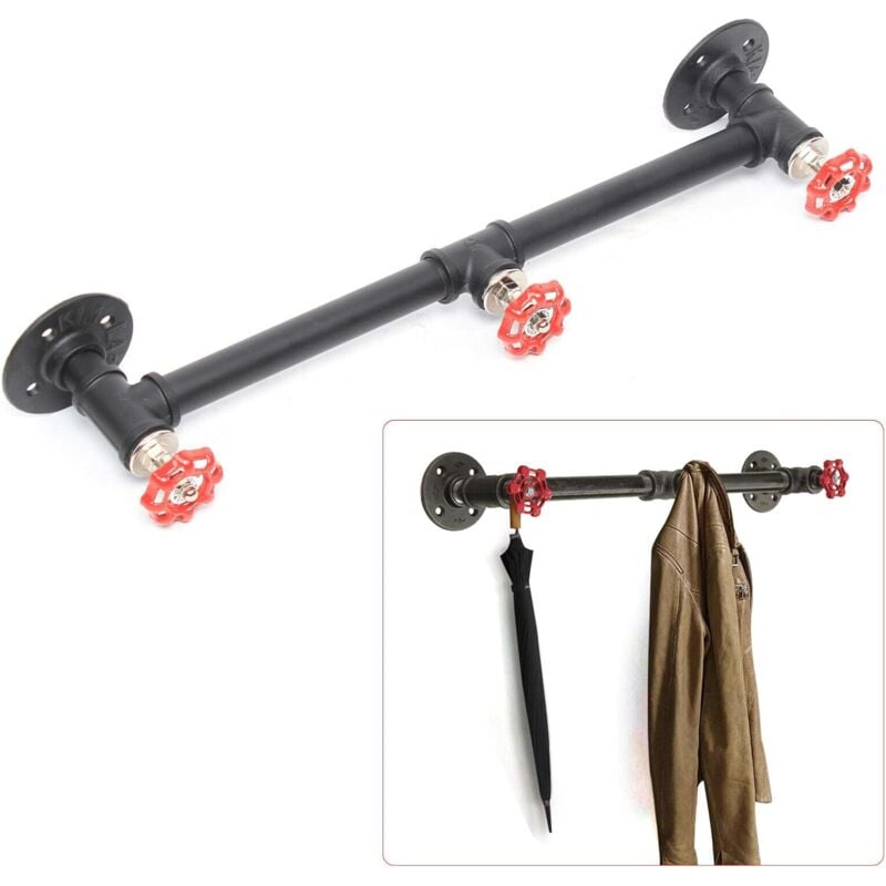 Toallero industrial vintage, toallero, gancho para paños de cocina para ...