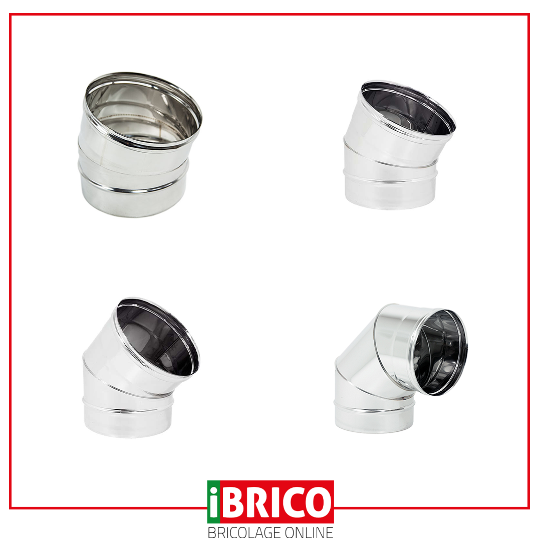 TUBE EN ACIER INOXYDABLE AISI 304 25 CM H. 50 CM | Leroy Merlin