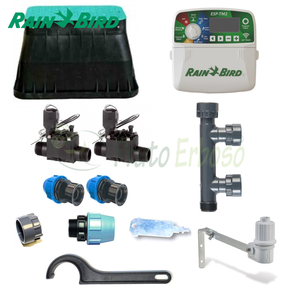Kit d'irrigation Rain Bird 2 zones 24 V | Leroy Merlin