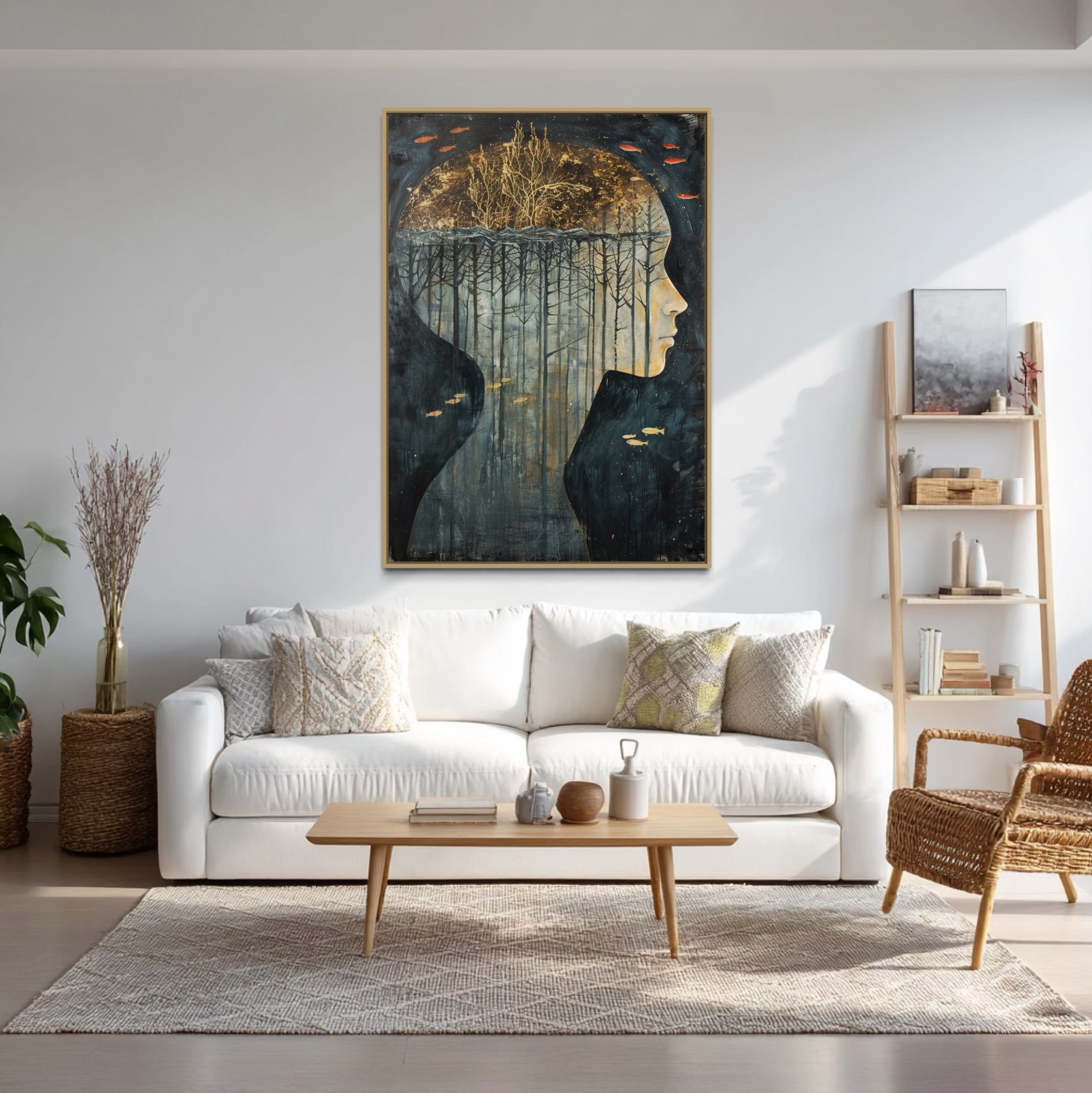 Lámina para enmarcar, 30x40. POLARTE "Sinfonía Silente de Sueños ...