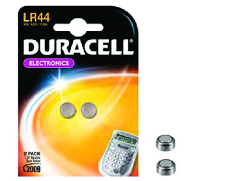 Pilas de botón alcalinas Duracell (2 unidades, 1,5 V, LR44) | Leroy Merlin