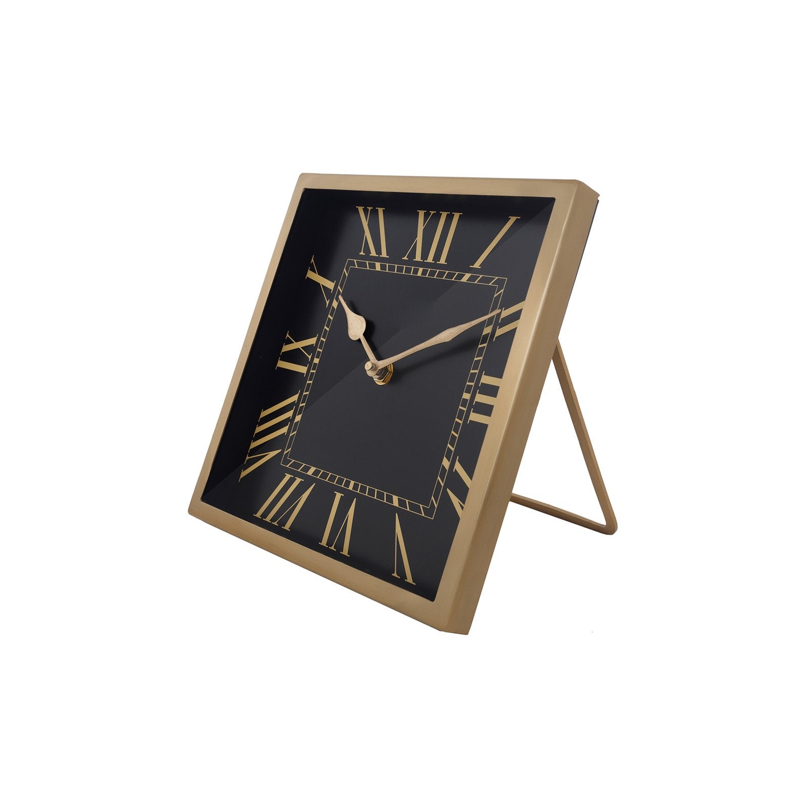 Horloge de table Moments 2250 21 x 3 x 21 cm Or | Leroy Merlin
