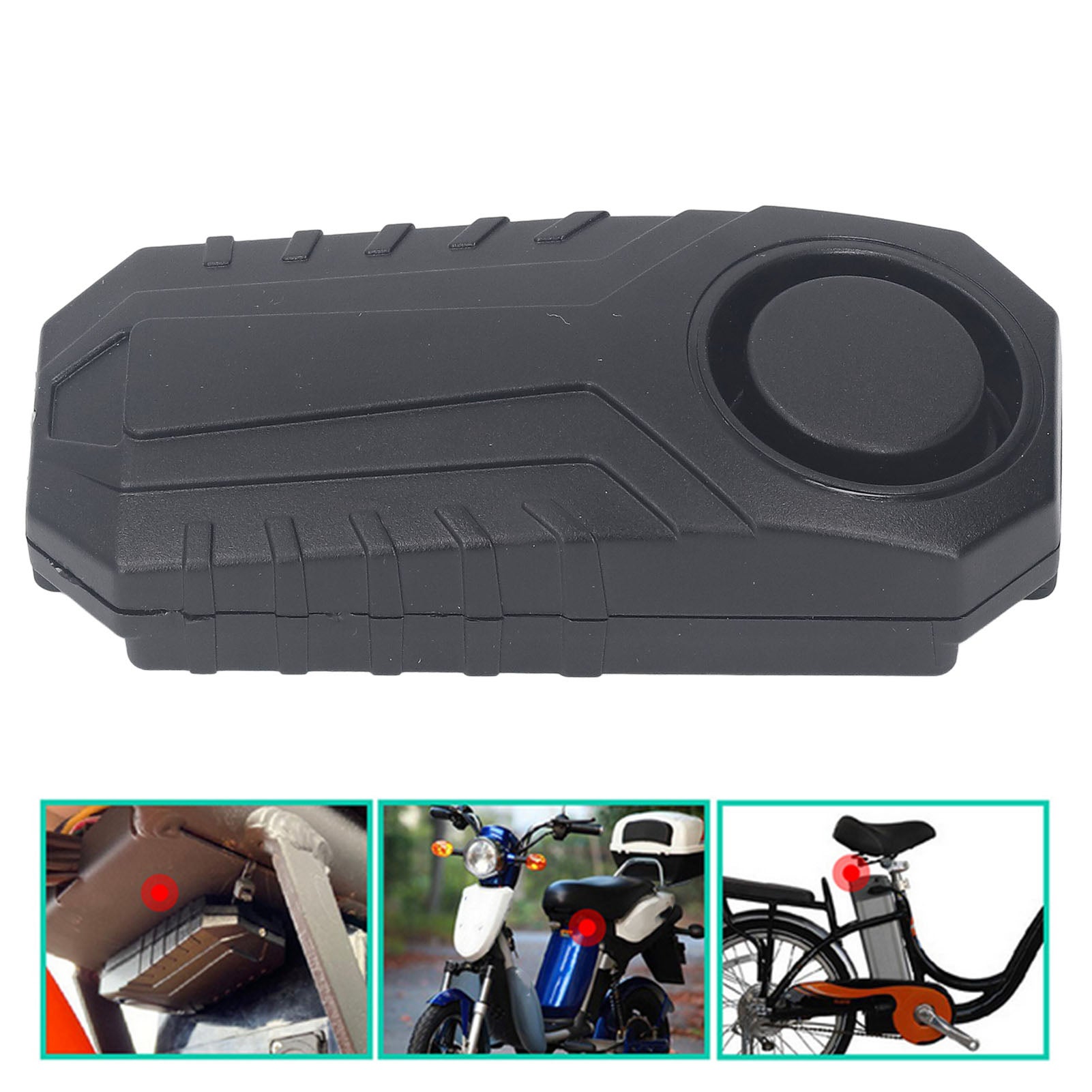 Bicicleta alerta 113dB Sensitivity volumen ajustable impermeable ...