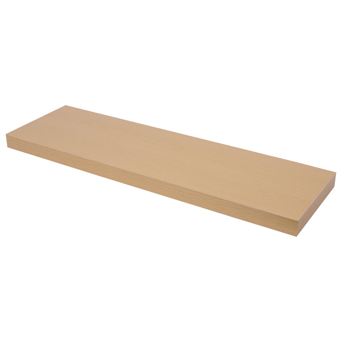 Étagère murale Duraline XL4 Pâle Chêne PVC MDF FSC 38mm 80x23,5cm ...